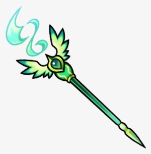 Gear-wind Staff Render - Unison League Staff PNG Image | Transparent ...