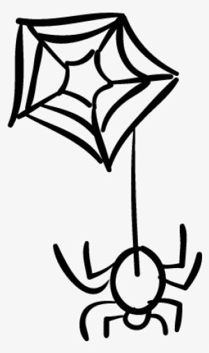 Free Download Spider Hanging From Web Clipart Spider - Spider Dangling ...
