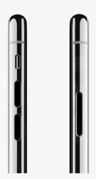 Phonedots™ For Iphone X Black - Iphone X Volume Button PNG Image ...
