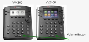 Volume Buttons - Polycom Vvx 300 Desk Phone PNG Image | Transparent PNG ...