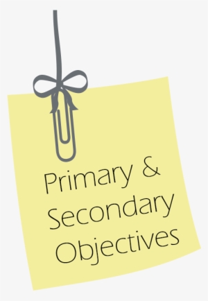 Primary And Secondary - Meeting's Objective PNG Image | Transparent PNG ...