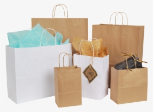 Eco Kraft Serrated Edge Shopper - Shopping Bags Boxes Png PNG Image ...