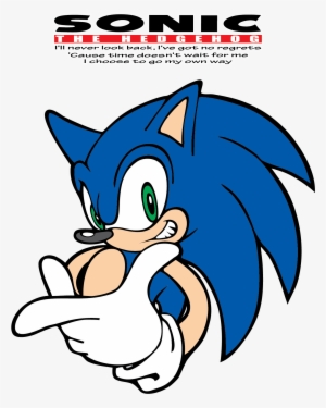 Sonic Flat Icon - Sonic The Hedgehog PNG Image | Transparent PNG Free ...