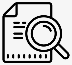 This Is An Icon Representing Viewing A File - View Icon Doc PNG Image ...