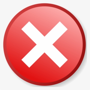 Red Circle X Icon PNG Image | Transparent PNG Free Download on SeekPNG