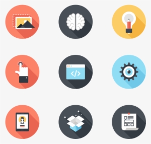 Creative Process - Process Flat Icon Png PNG Image | Transparent PNG ...