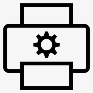Printer Maintenance Icon - Tractor Pto Rotation PNG Image | Transparent ...