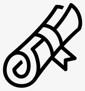 Graduation Scroll Icon - Graduation Ceremony PNG Image | Transparent ...
