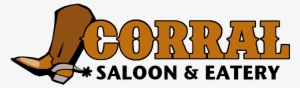 Corral Saloon And Eatery Logos PNG Image | Transparent PNG Free ...