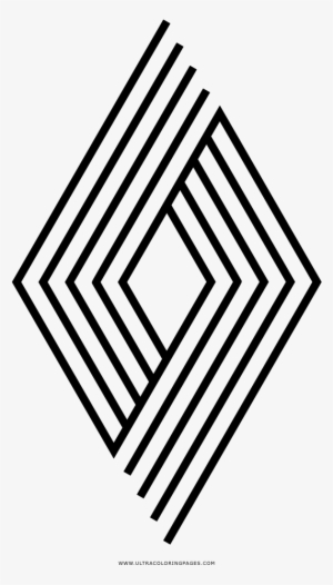 Dibujo De Rombo Para Colorear - Lozenge Shape PNG Image | Transparent ...