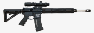 Scope And Mount Not Included - Colt Competition Rifle PNG Image ...