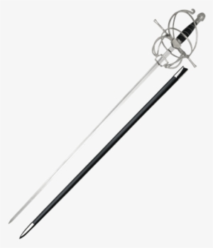 Leather Wire Hilt Rapier - Fencing Sword PNG Image | Transparent PNG ...