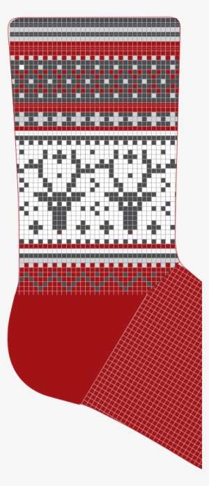 Christmas Stockings Diy Pattern Knitting Kit - Knitted Fair Isle ...