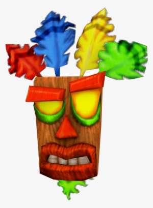 Aku Aku Cnk - Aku Aku Crash Bandicoot Mask PNG Image | Transparent PNG ...