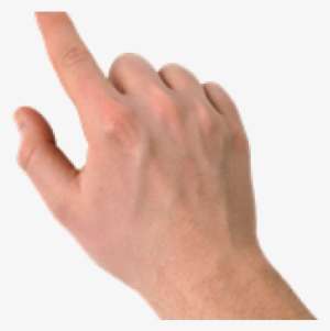 Hand Press Click Tap Touch Responsive Comments - Computer Finger PNG ...