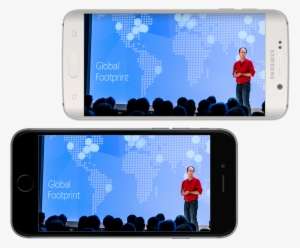 Mobile Live Streaming Galaxy And Iphone - Smartphone Live Streaming PNG ...