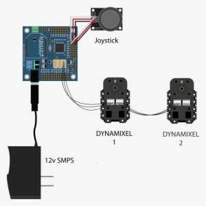 Ps2 Controller, Arduino, And Servo Circuit - Controle Ps2 Arduino PNG Image | Transparent PNG ...