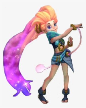 Zoe Render 01 By Alicemitsaifresh - League Of Legends Zoe Gif PNG Image ...