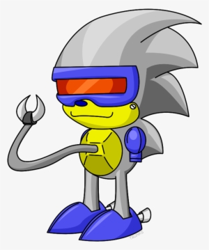 Sonic Free Riders Silver Artwork - Silver Sonic Riders PNG Image ...