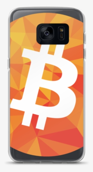 Geometric Bitcoin Logo Samsung Case - Iphone PNG Image | Transparent ...