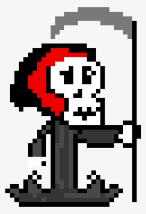 Grim Reaper - Pixel Art PNG Image | Transparent PNG Free Download on ...