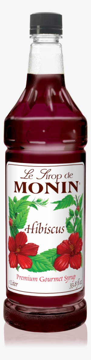 1l Hibiscus Syrup - Monin Hibiscus Syrup PNG Image | Transparent PNG ...