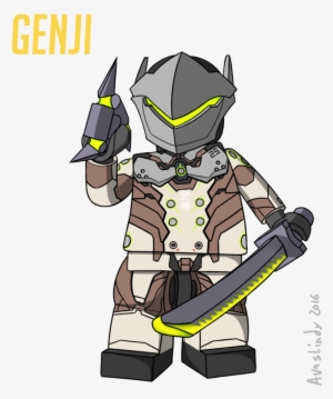 Genji Render By Sharknex - Overwatch Genji Render PNG Image ...