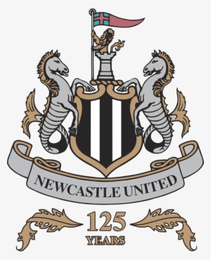 Nufc125 - Newcastle United 125 Years Logo PNG Image | Transparent PNG ...
