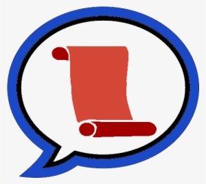 Wikt Speech Bubble Scroll - Portrait Of A Man PNG Image | Transparent ...