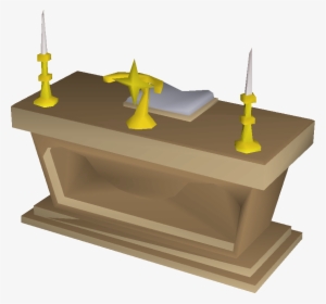 Oak Altar Built - Scale Model PNG Image | Transparent PNG Free Download ...