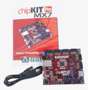 Chipkit Pro Mx7 With Box - Digilent Chipkit Pro Mx7 Pic32mx Development Kit, 410-296 PNG Image ...