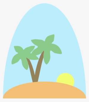 Tropical Islands Resort Beach Desert Island - Deserted Island Cartoon ...