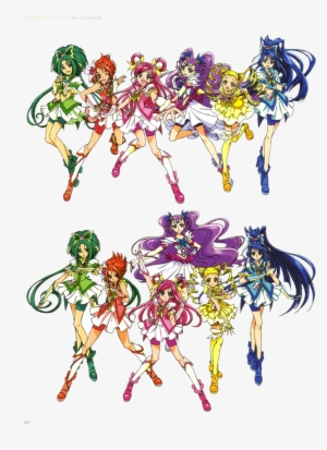 Yes Precure 5 Render By Bloomsama-d7ggbev - Pretty Cure 5 Go Go PNG ...
