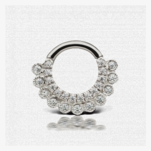 Diamond Septum Ring New Unique Septum Jewelry Diamond - Jewellery PNG ...