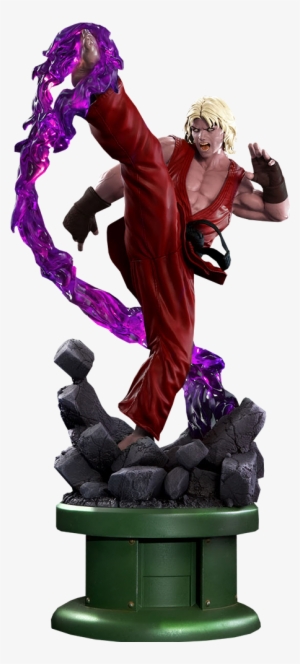 Ken Masters Violent Ken With Dragon Flame Statue - Ken Street Fighter ...