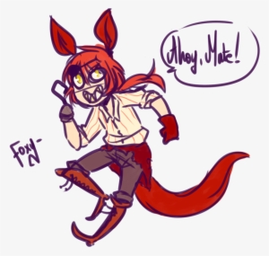 Fnaf Human Foxy By Inuts On Deviantart - Cartoon PNG Image ...