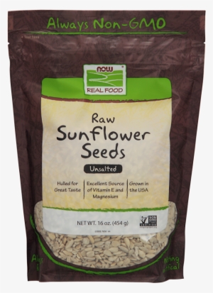 Sunflower Seeds, Raw & Unsalted - Now Foods - Sunflower Seeds Raw ...