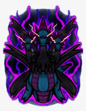 #pokemon #hydreigon #サザンドラ #sazandora #fanart #yoarte - Twitter PNG ...