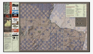 Flatline Topographical Map, Az Hunting Unit 10 East - Topographic Map ...