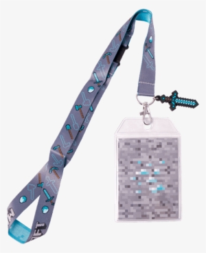 Minecraft Diamond Lanyard PNG Image | Transparent PNG Free Download on ...