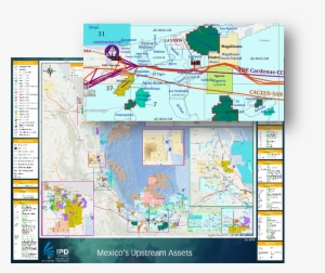 Ipd Latin America Mexico Oil & Gas Maps - Mexico PNG Image ...
