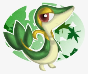 Snivy By Wildguniek-d3l5af9 - Autumn Leaf Yellow Leaves By Eclectic ...