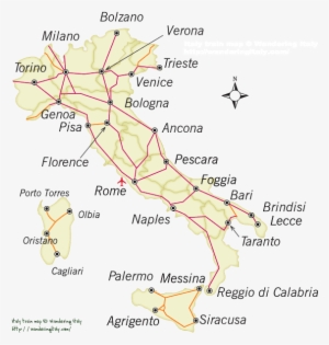 Italy Train Map PNG Image | Transparent PNG Free Download on SeekPNG