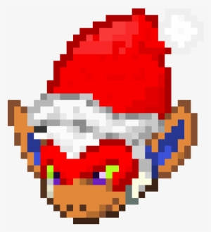 Christmas Infernape - Pixel Art PNG Image | Transparent PNG Free ...