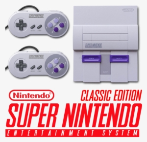 Snes Classic Mini Logo 1b - Super Nes Classic Edition PNG Image ...