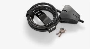 Yeti Cooler Security Cable Lock & Bracket - Yeti Coolers Security Cable ...