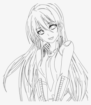 Akame Lineart By Hiimsasuke On Deviantart - Akame Ga Kill Desenho PNG ...