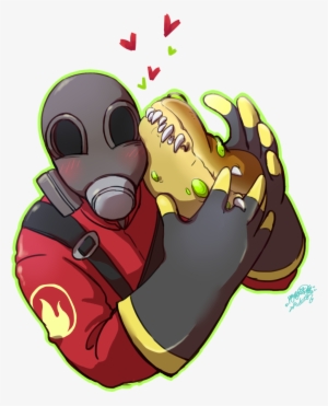 Download Xenomorph Clipart Team Fortress 2 - Pyro Bread | Transparent ...