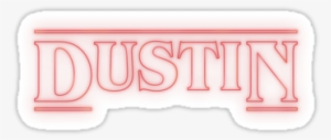 Stranger Things - Dustin - Label PNG Image | Transparent PNG Free ...