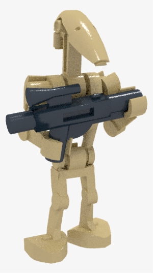 Battle Droid Render - Machine Gun PNG Image | Transparent PNG Free ...